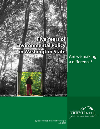 Five Years of Environmental Policy: Are We Making a Difference?